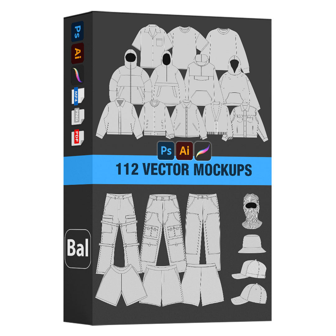 2 Mockups Pack + Bootleg Design Template – Bootleg Art Lab
